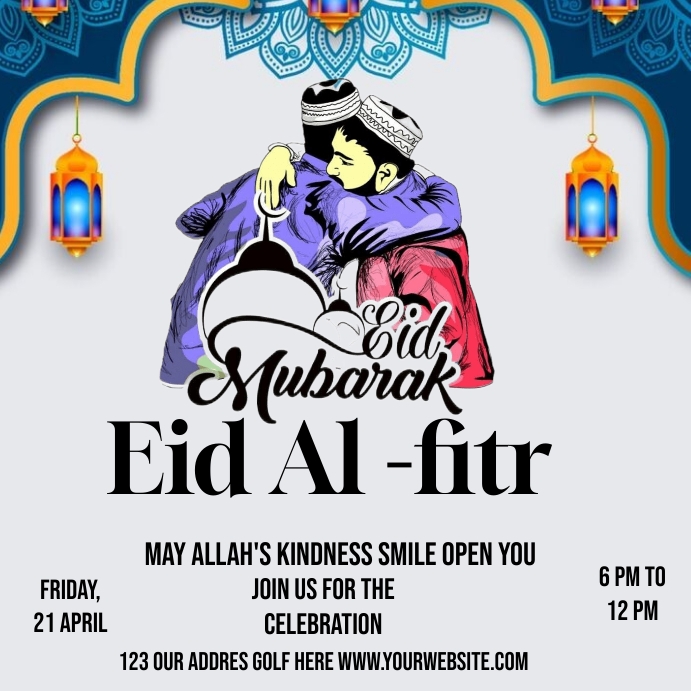 EID Template | PosterMyWall