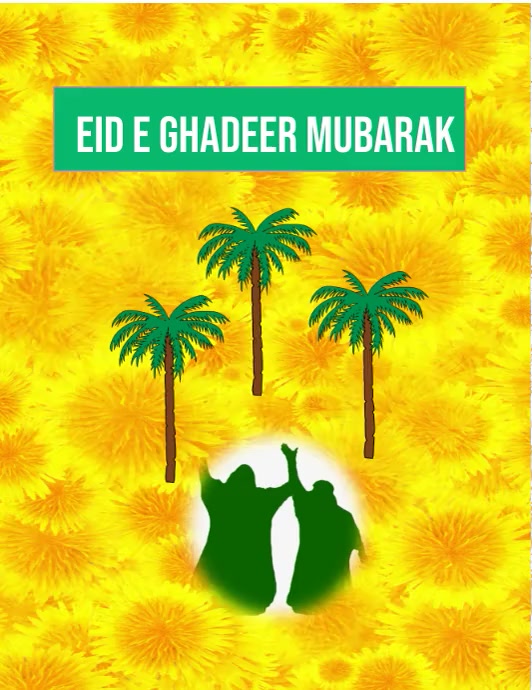 eid e Ghadeer mubarak Template | PosterMyWall