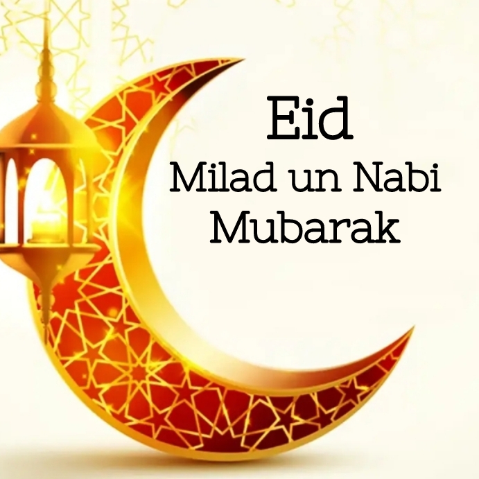 Eid Milaad-un-NABI Instagram Post. Template | PosterMyWall