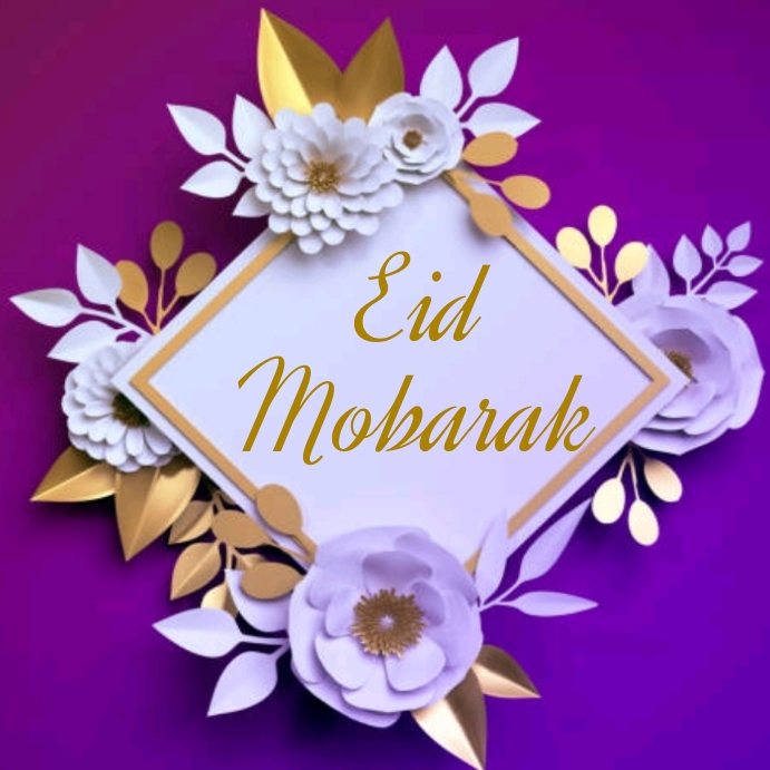 Plantilla de Eid Mobarak Instagram post | PosterMyWall