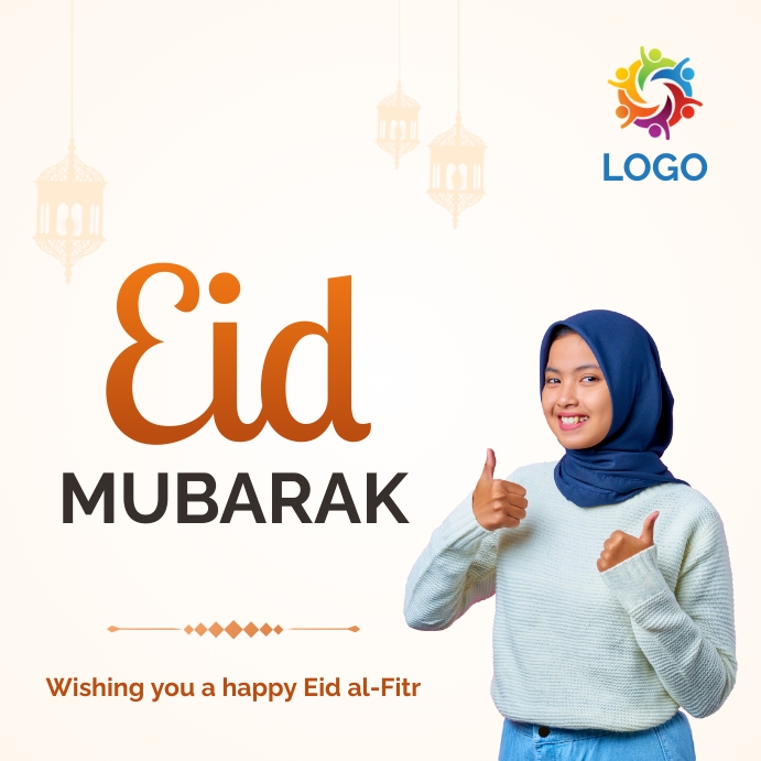 Eid mubarak corporate business flyer Template | PosterMyWall