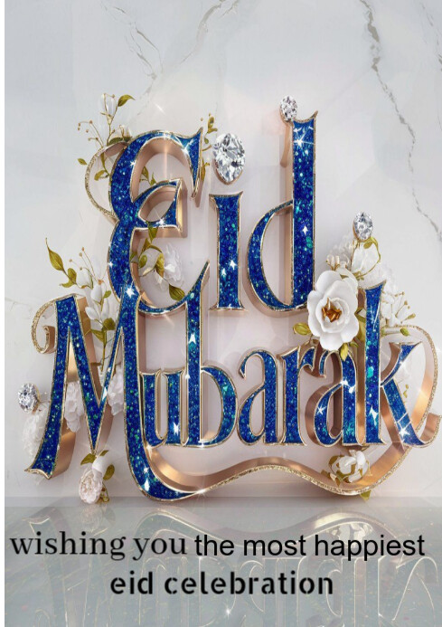 Copy of Eid Mubarak | PosterMyWall