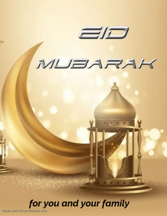 EID mubarak Template | PosterMyWall