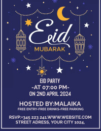 Eid Al Fitr poster Template | PosterMyWall