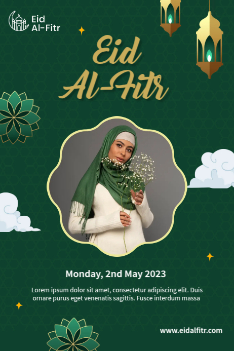Eid Mubarak Poster Template | PosterMyWall