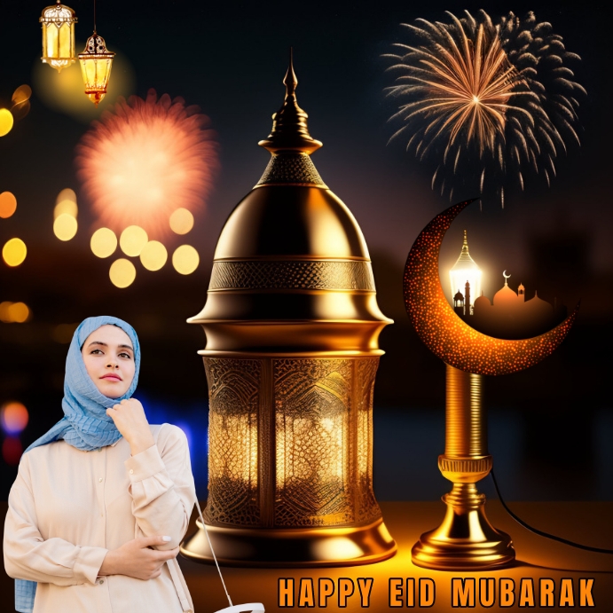 Eid Mubarak wishes templates | PosterMyWall
