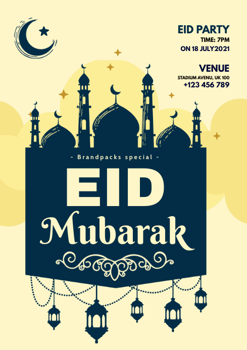 Plantilla de Eid Party | PosterMyWall