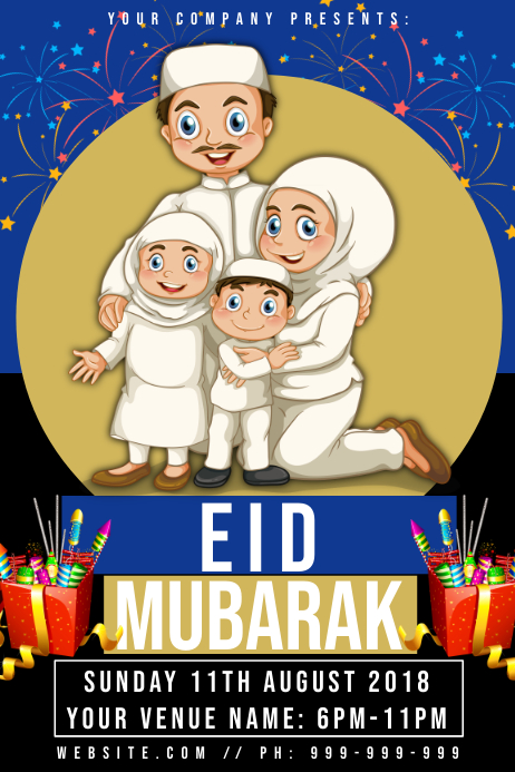 Eid Poster Template | PosterMyWall