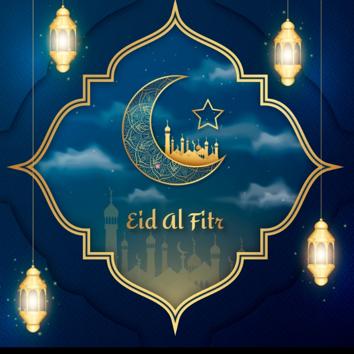 Eid poster design template | PosterMyWall