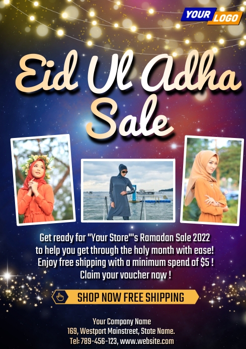 eid sale Template | PosterMyWall