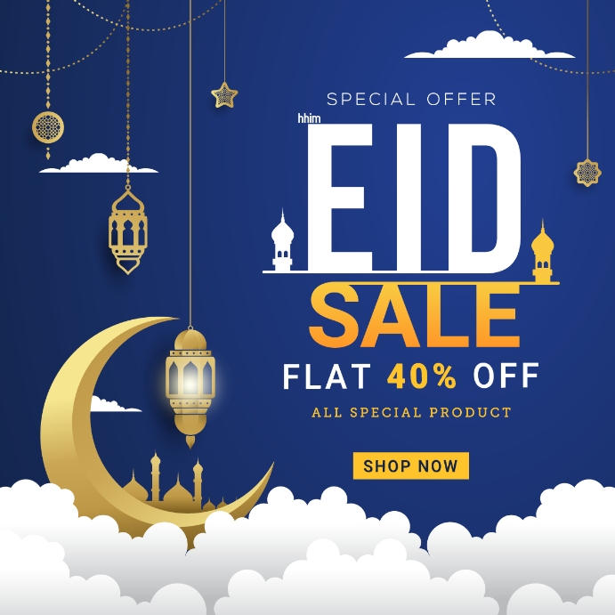 Eid sale template | PosterMyWall