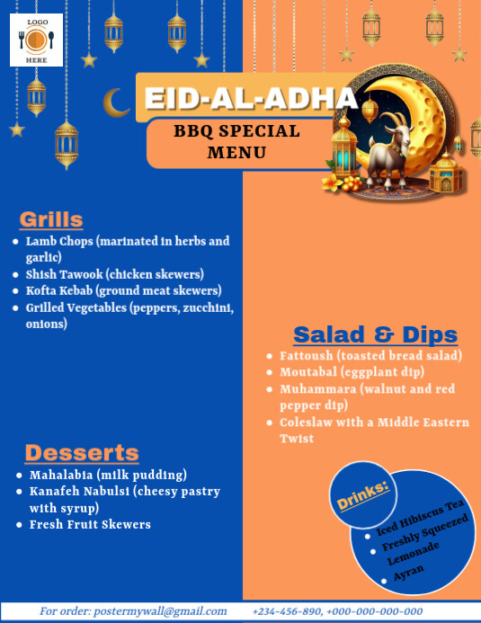 Copy of Eid Special Menu | PosterMyWall