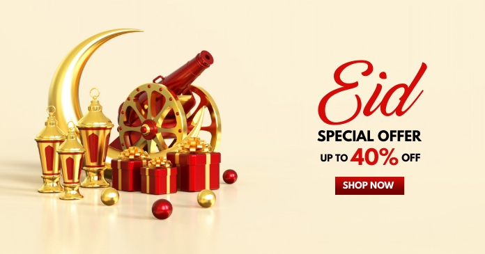 Eid Special offer Template | PosterMyWall