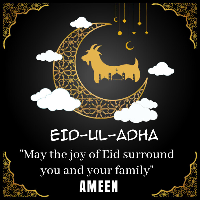 Plantilla de Eid ul Adha design | PosterMyWall