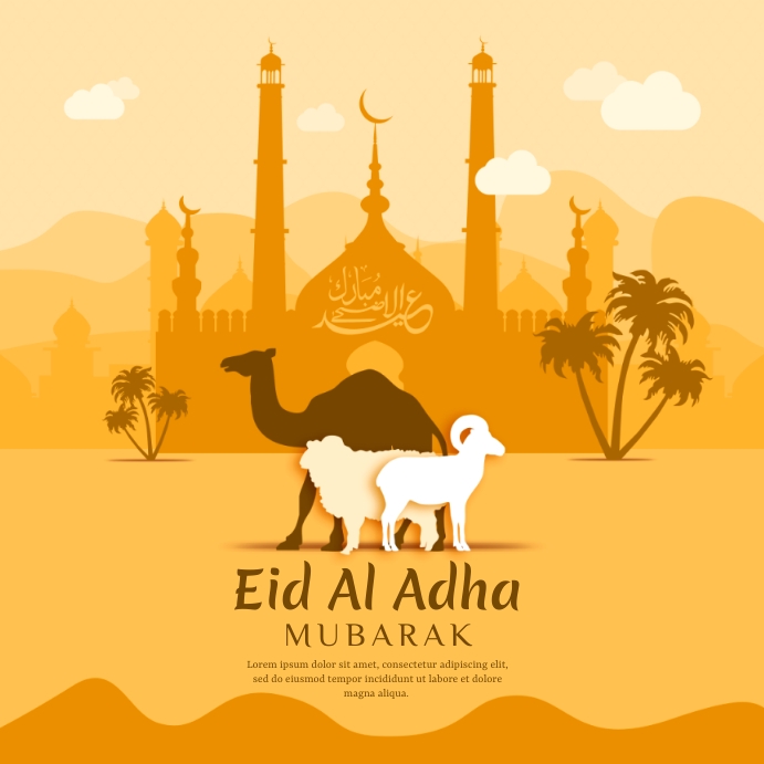 Copy of EID UL ADHA TEMPLATE | PosterMyWall