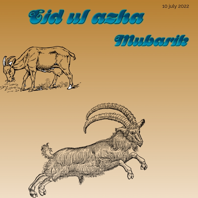 Eid ul azha Template | PosterMyWall