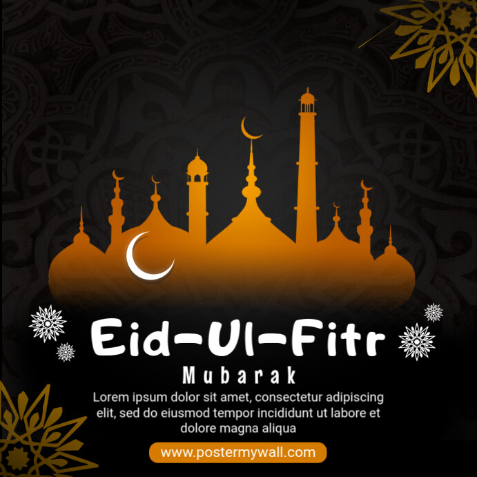 Eid-ul-Fitr Template | PosterMyWall