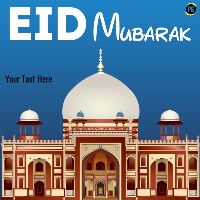 eid wishes Template | PosterMyWall