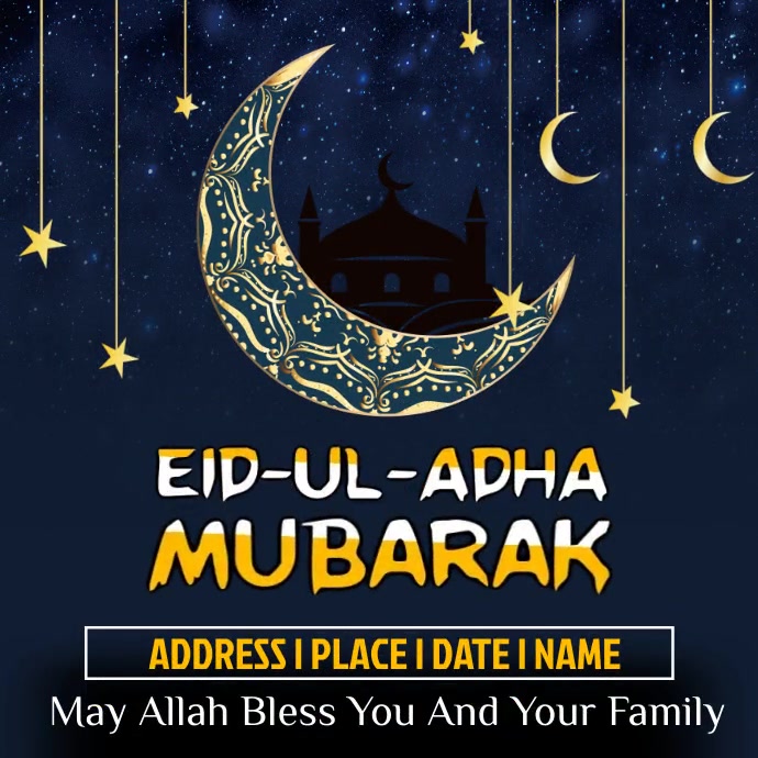 Copy of eid wishes | PosterMyWall