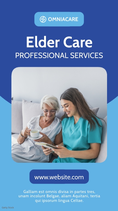 Copy of elder care professional services instagram st | PosterMyWall