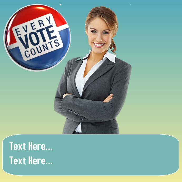 Elect Template | PosterMyWall