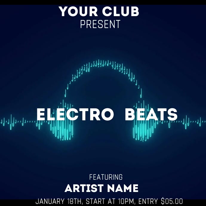 electeo beats Template | PosterMyWall