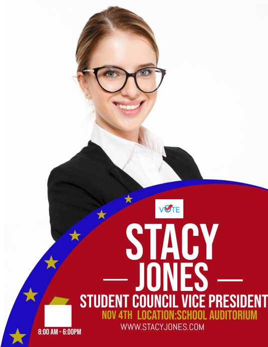 Election campaign, school campaign Template | PosterMyWall