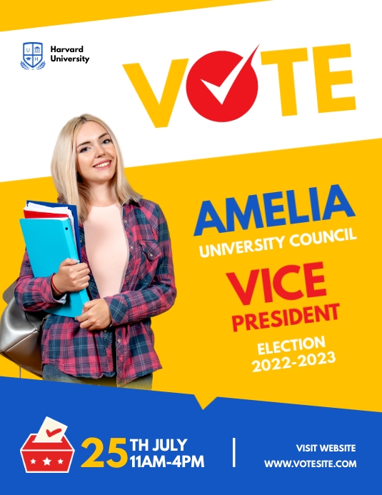 Copy of Election Campaign Ad Flyer | PosterMyWall