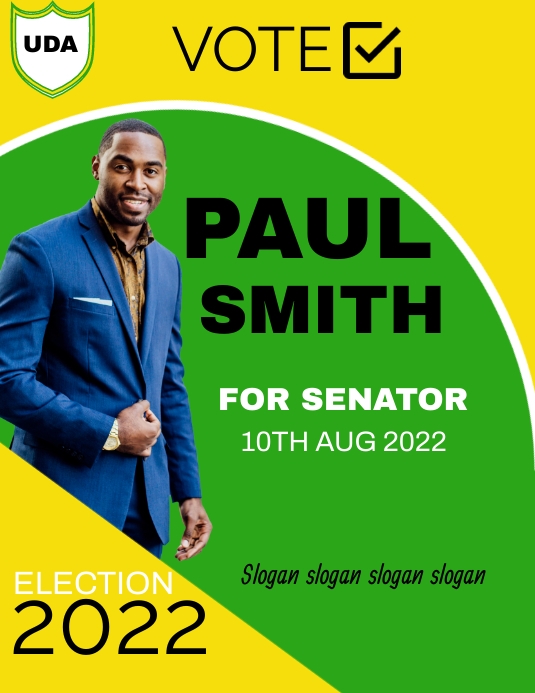 Election Campaign Template | PosterMyWall
