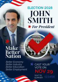 Election Campaign Flyer Template | PosterMyWall