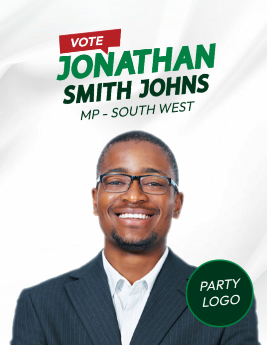 Election campaign poster Template | PosterMyWall