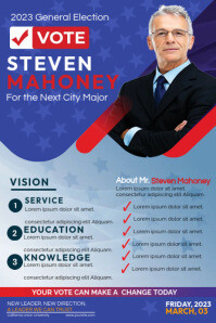 Election Campaign Poster Template | PosterMyWall