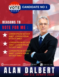 Election Campaign Poster Design Template | PosterMyWall