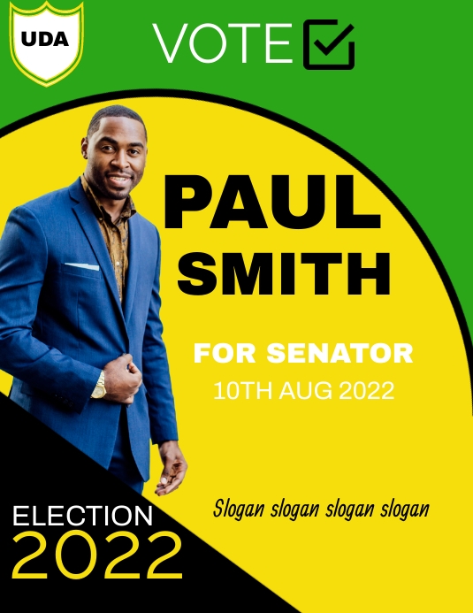Election Campaign Template | PosterMyWall