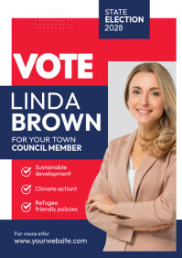 Election Candidate Flyer Template | PosterMyWall