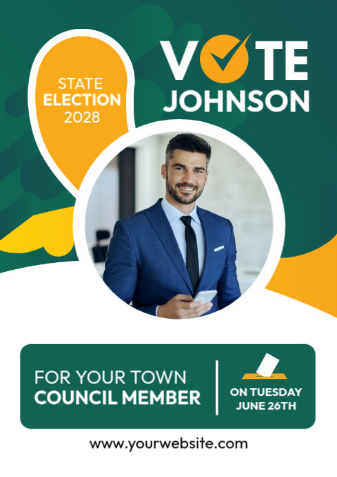 Election Candidate Flyer Template | PosterMyWall