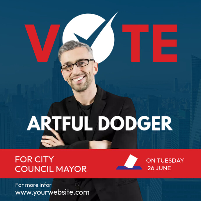 Election Candidate Flyer Template | PosterMyWall