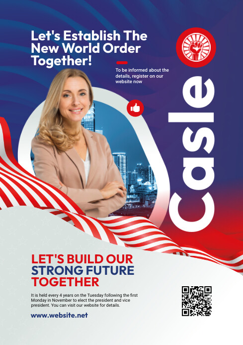 Copy of Election Candidate Flyer Template | PosterMyWall