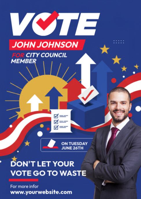 Election Candidate Template | PosterMyWall