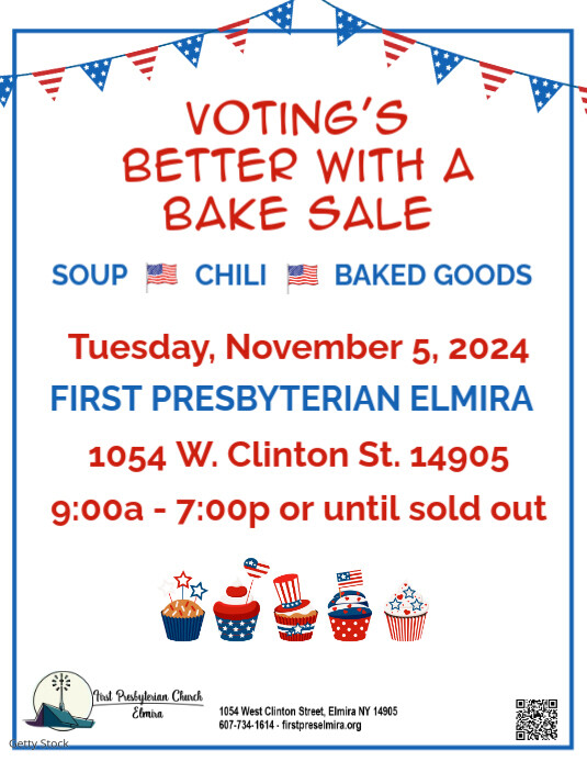 Election Day Bake Sale Flyer Template | PosterMyWall