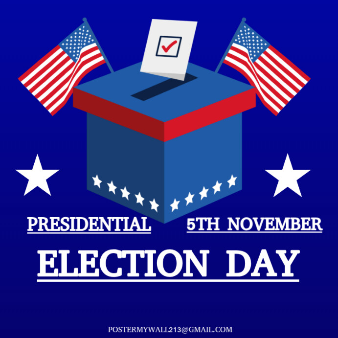 Election day Template | PosterMyWall