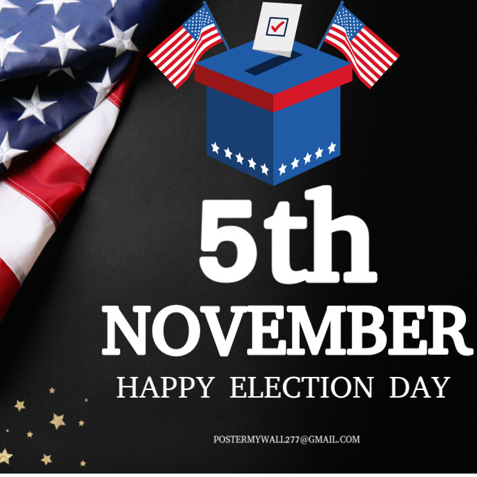 Election day Template | PosterMyWall