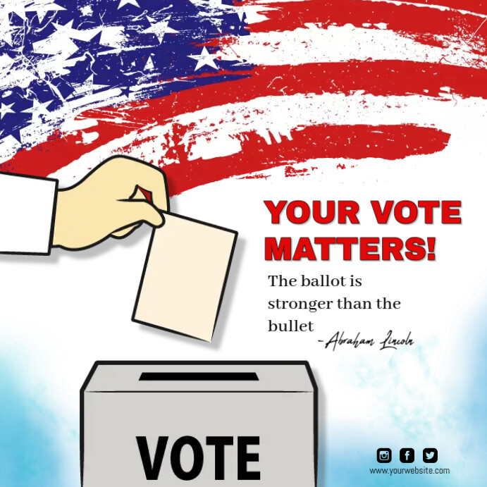 Copy of election day instagram post | PosterMyWall