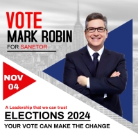Student Council Election Campaign Instagram Template | PosterMyWall