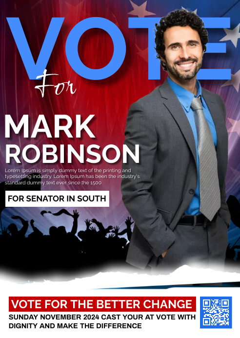 election flyer Template | PosterMyWall