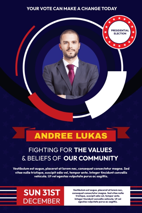 Election Flyer Template | PosterMyWall