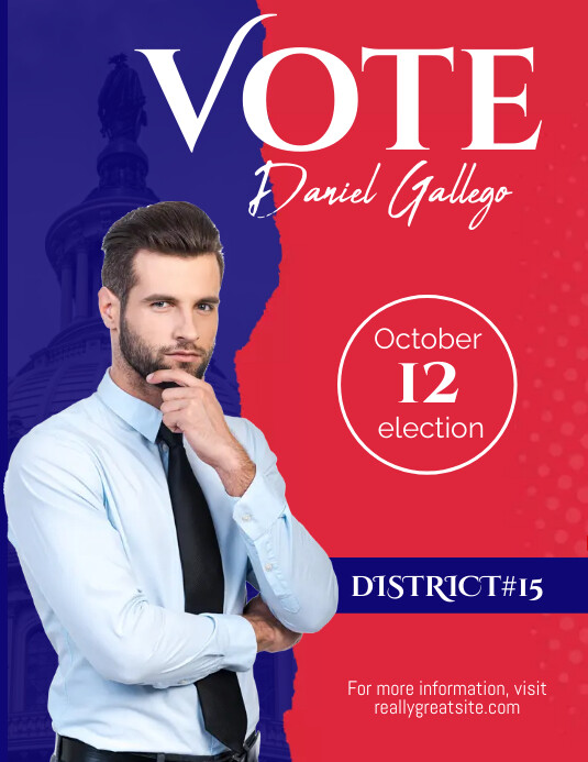 Election Flyer Template | PosterMyWall