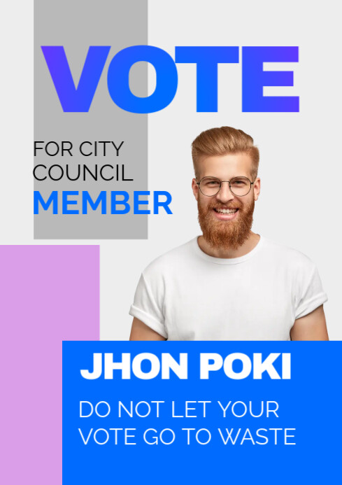 Copy of Election Flyer Templates | PosterMyWall