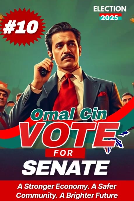 Election Poster Template | PosterMyWall