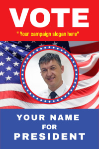 Campaign Poster Template | PosterMyWall